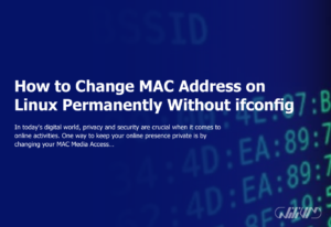 Change mac address on Linux: No ifconfig Required
