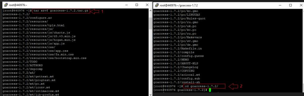 How to Installing GoAccess on a Centos 7?