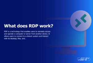 What does RDP work?