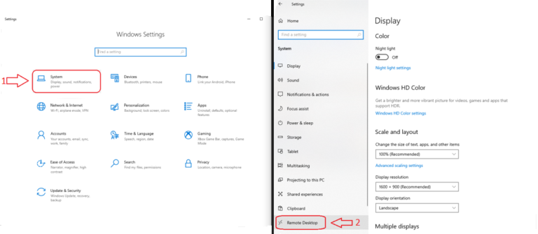 How do I access RDP on Windows 10?