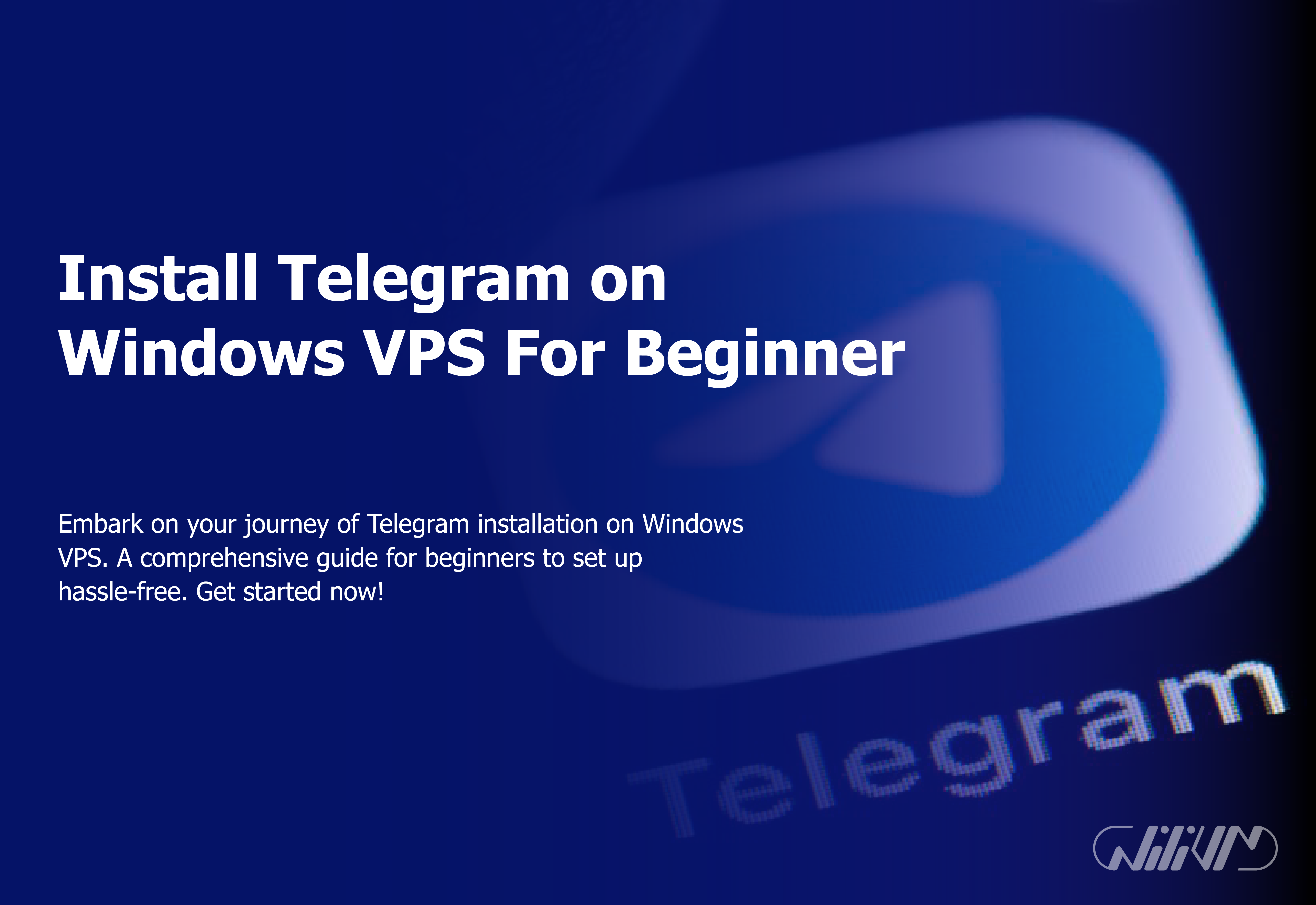 Install Telegram on windows vps for beginner users Install Telegram on windows vps for beginner users