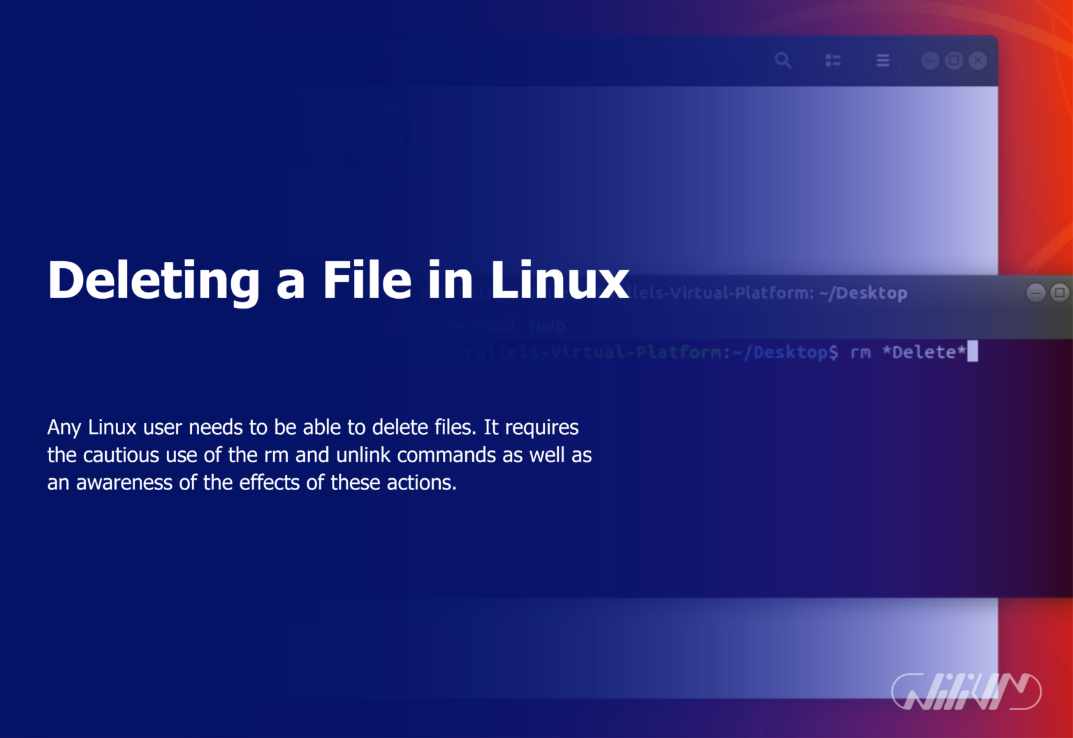 How to Deleting a File in Linux