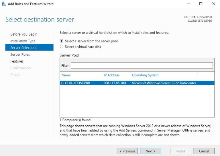 Installing FTP in Windows Server