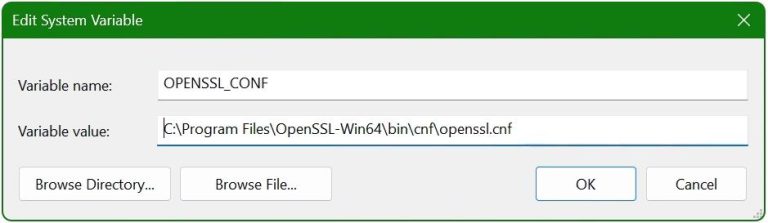Install Openssl On Windows 1011 A Step By Step Guide