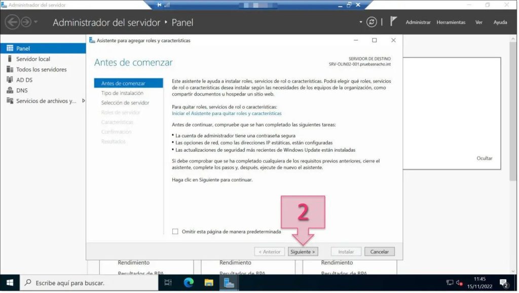 Install and Configure DHCP Server (Windows Server 2022)