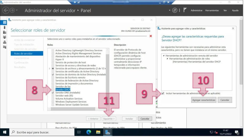 Install and Configure DHCP Server (Windows Server 2022)
