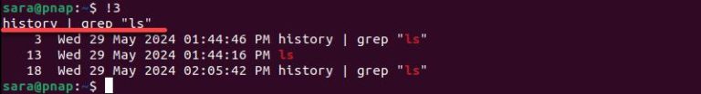 Linux history Command