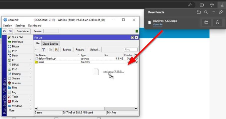 How to Upgrade Your MikroTik RouterOS from Version 6 to 7