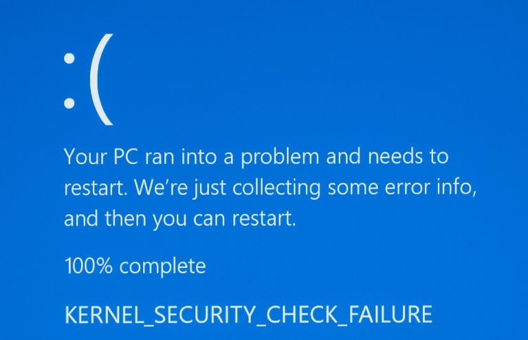 Fix KERNEL_SECURITY_CHECK_FAILURE | Step-by-Step Guide