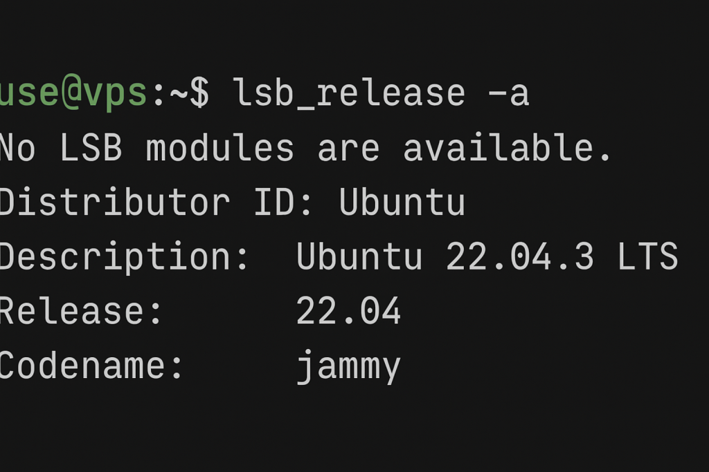 How to Check Ubuntu Version on Your VPS (Quick & Complete Guide)
